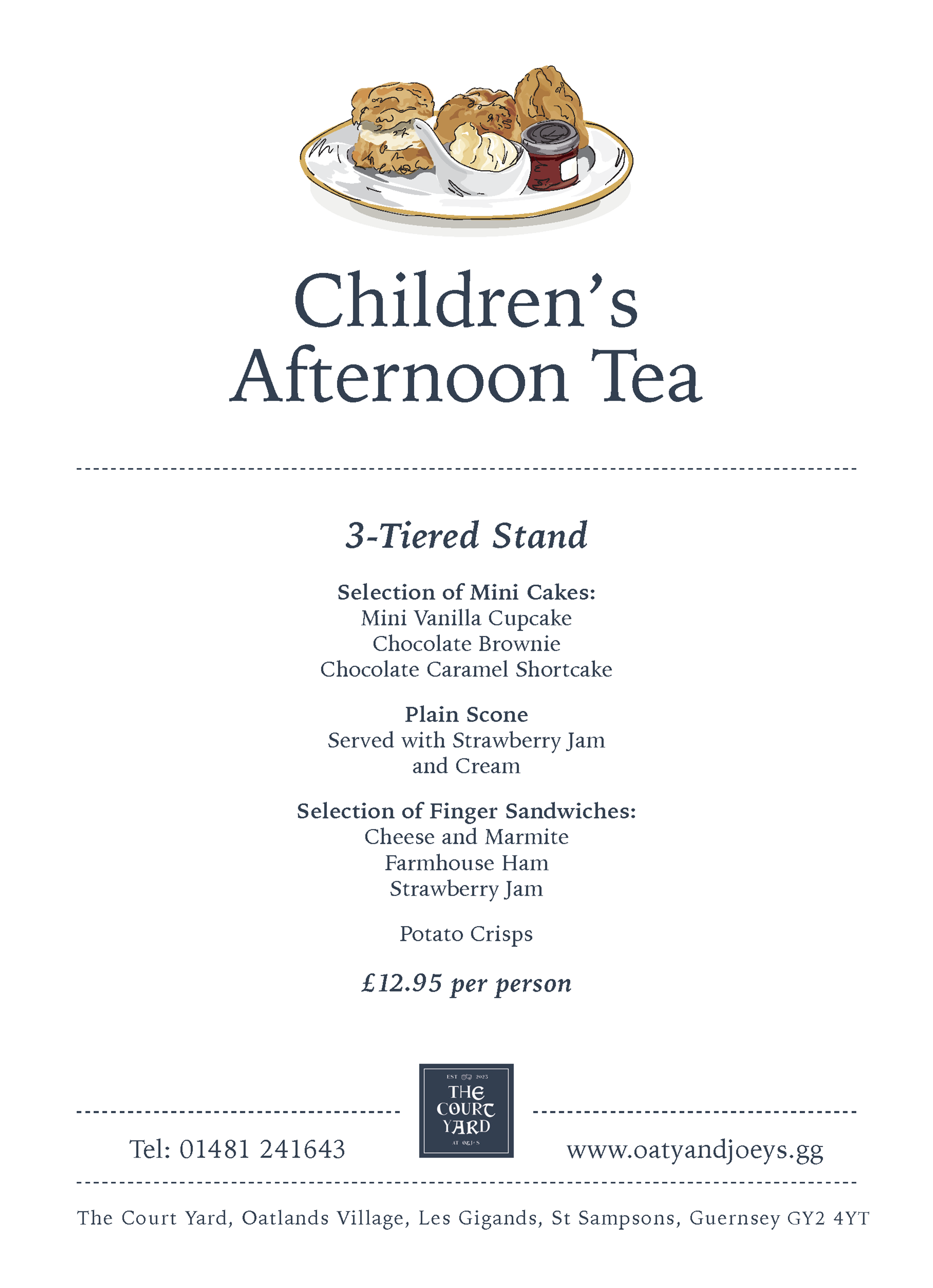 AFTERNOON TEA - Oaty & Joey's Playbarn